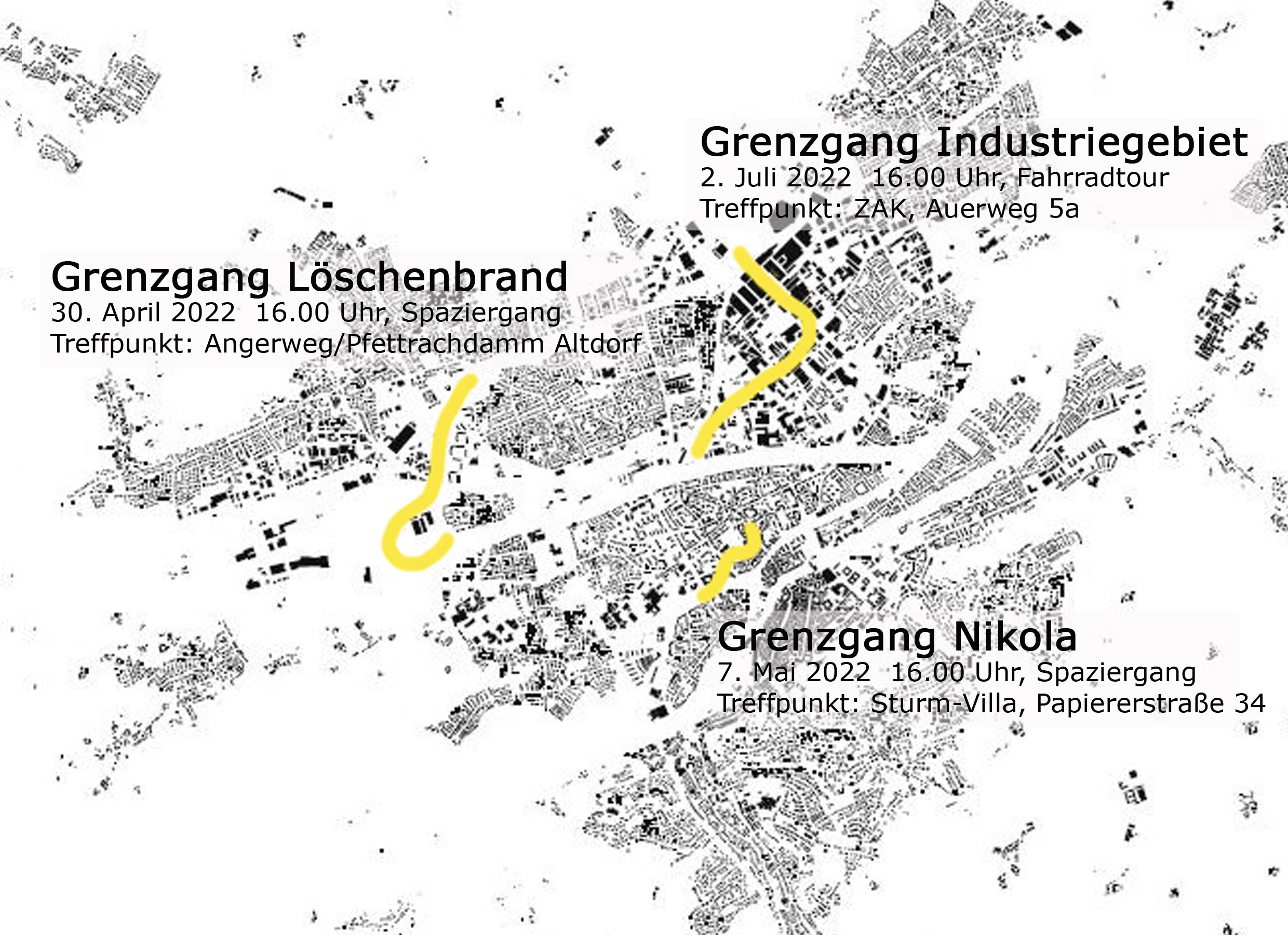 Grenzgänge mittendrin - die 2022er Edition: Wir wollen mit den ...